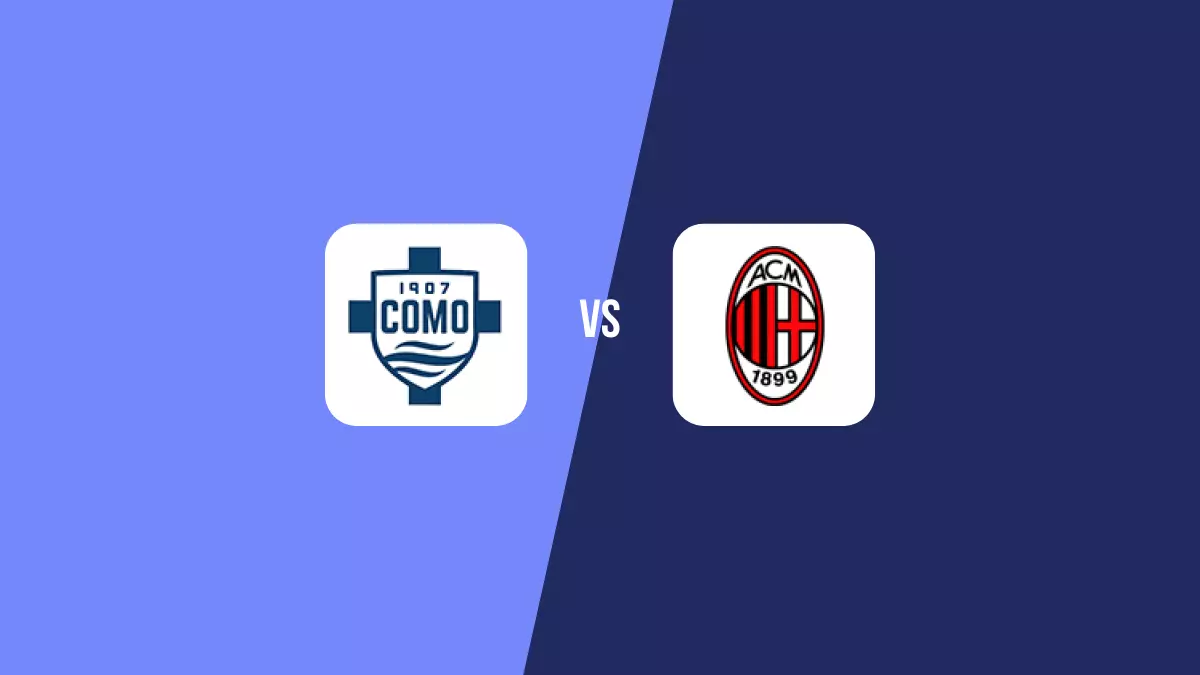 Como 1907 vs Milan: Pronóstico, Cuotas y Apuestas - Serie A