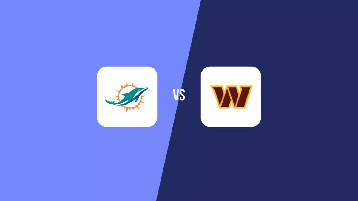 Miami Dolphins vs Washington Commanders: Pronóstico, Cuotas y Apuestas ...