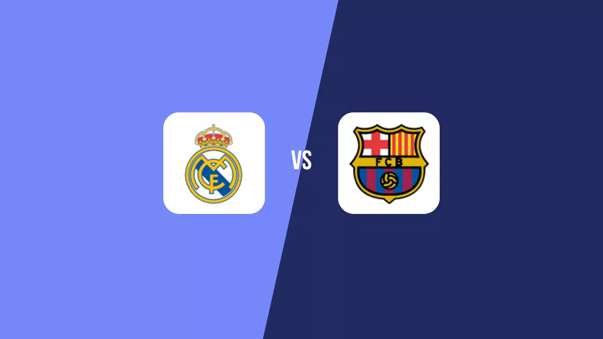 Real Madrid vs Barcelona: Pronóstico, Cuotas y Apuestas - Primera División