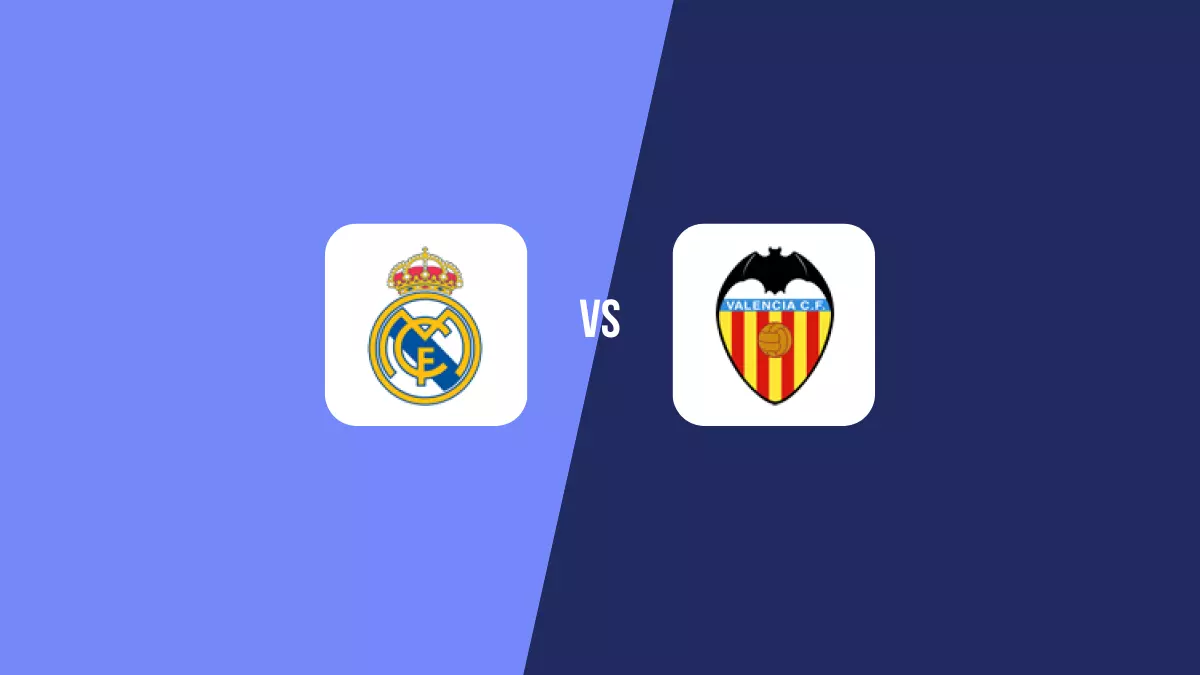 Real Madrid vs Valencia: Pronóstico, Cuotas y Apuestas - Primera División