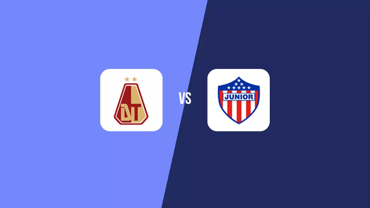 Tolima vs Junior: Pronóstico, Cuotas y Apuestas - Primera A