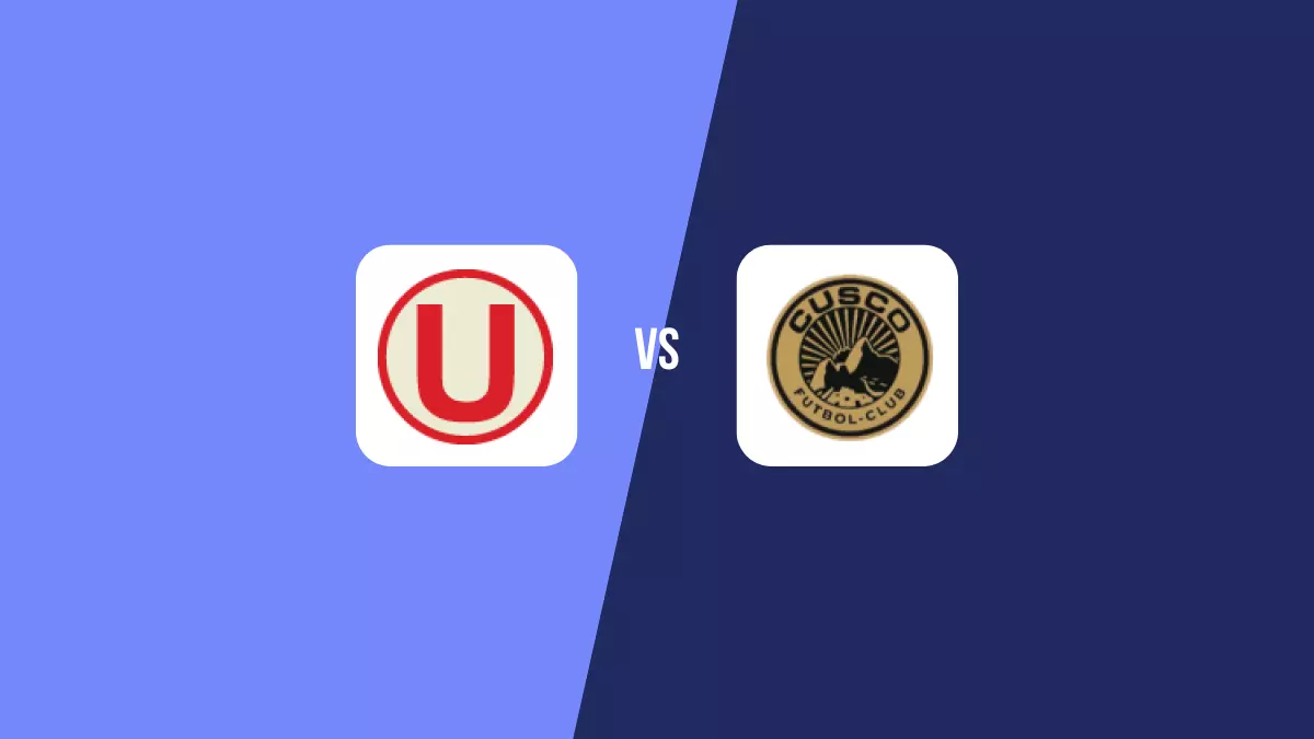 Universitario vs Cusco FC: Pronóstico, Cuotas y Apuestas - Primera División